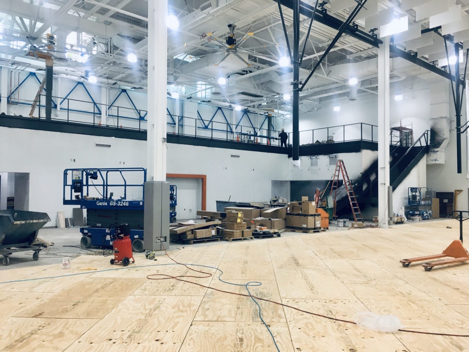 Fitness Center is Progressing Nicely - 7725 CONNECT